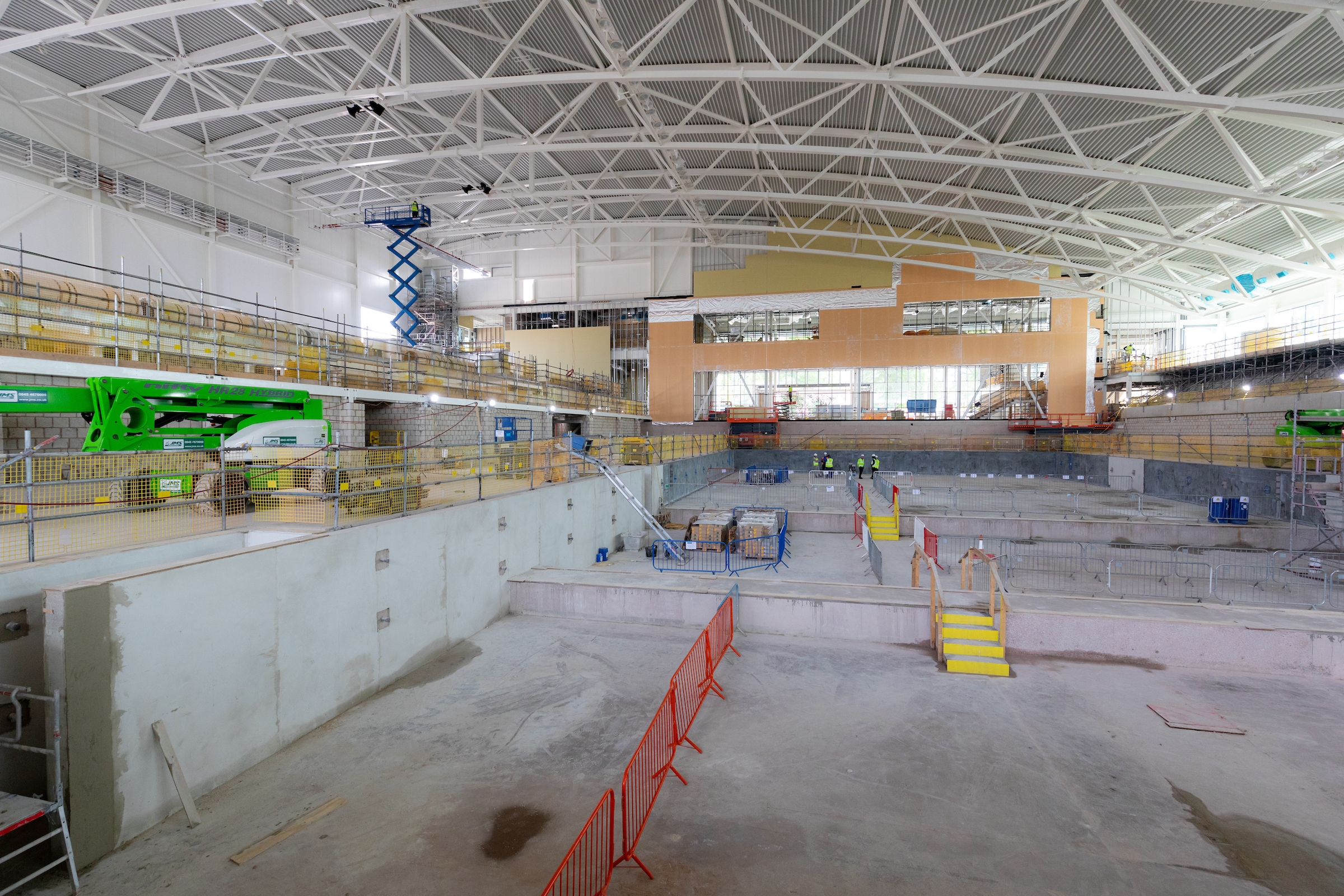Minister for Sport Inspects Progress at Sandwell Aquatics Centre ...